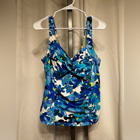 Swimsuits For All | Swim | Tropical Blue Floral Mix Swimsuits For All ...